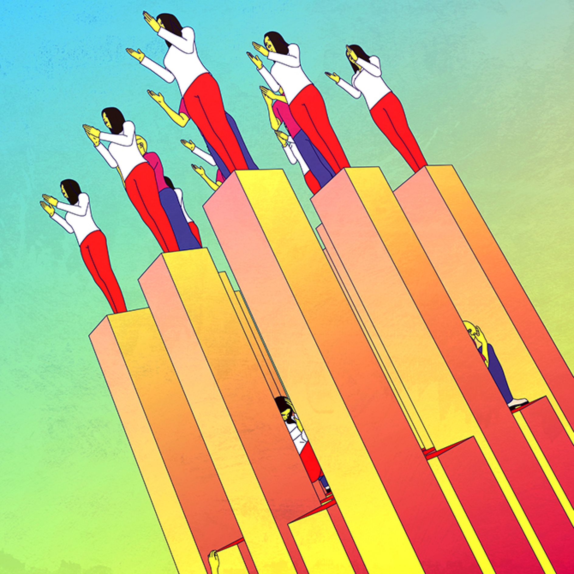 Digital daydreaming illustrated by California's Eric Petersen ...