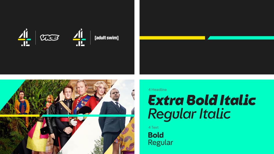 Channel 4 and DixonBaxi unveil a new logo and brand identity for All4 ...