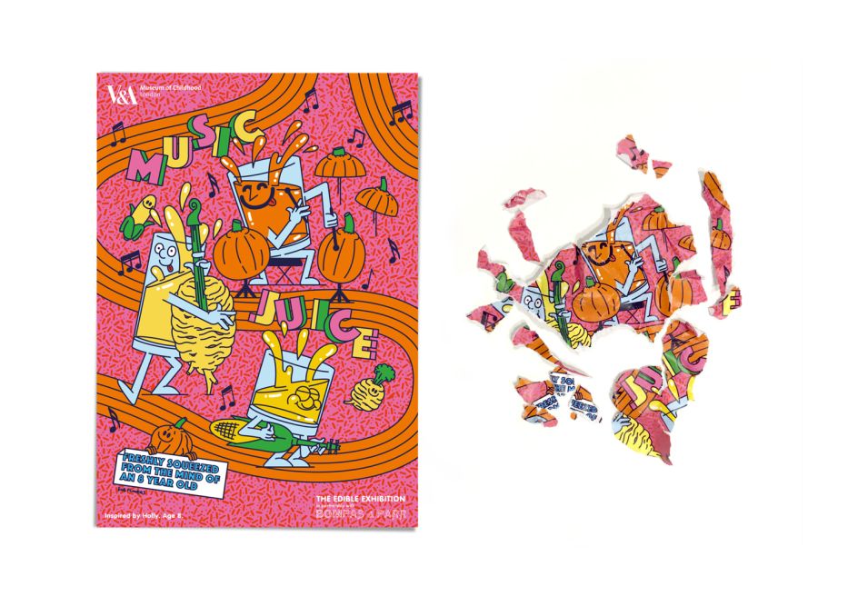 World's first edible exhibition with posters good enough to eat by Rob ...