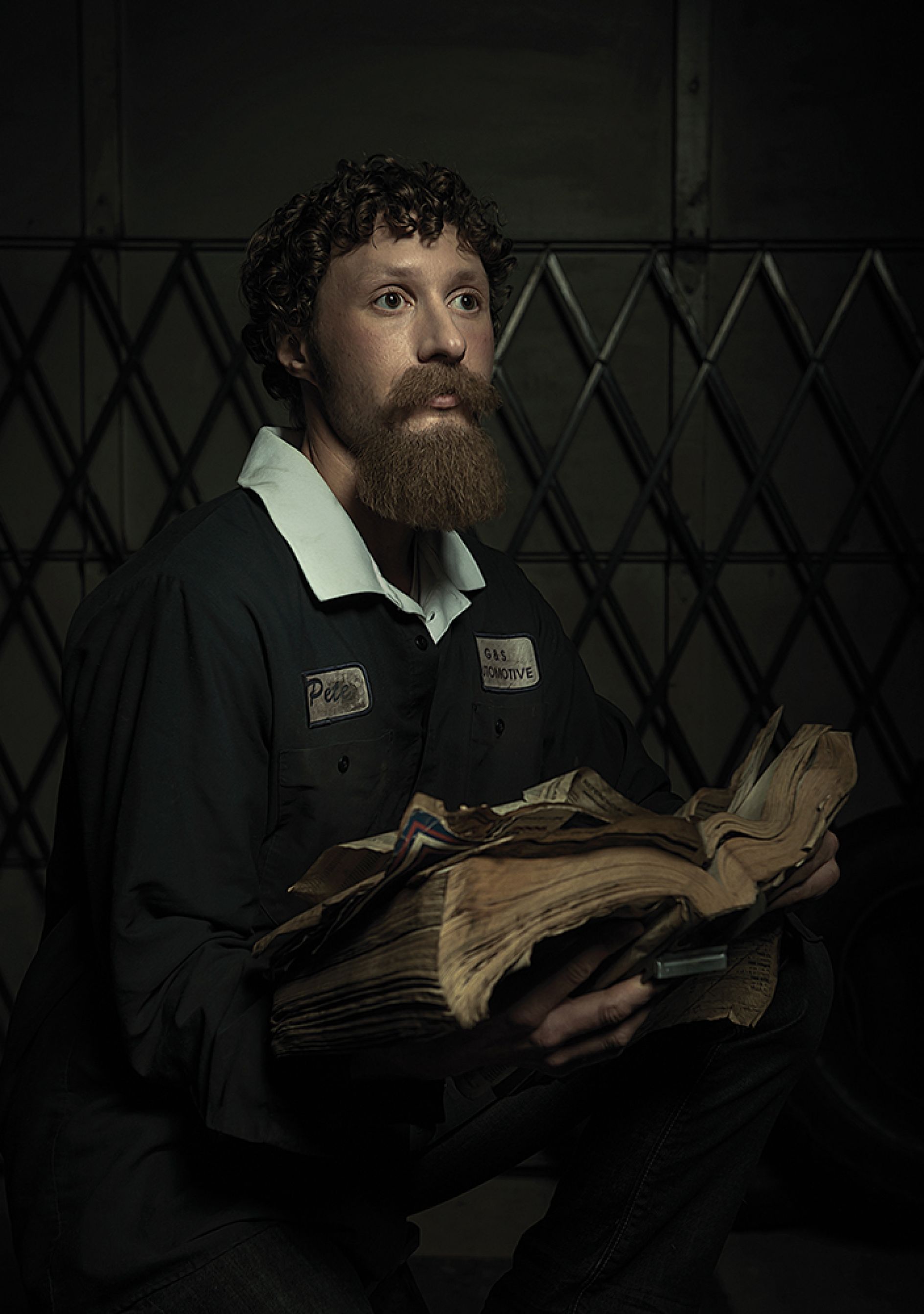 Photographs of car mechanics posing as classic Renaissance paintings ...