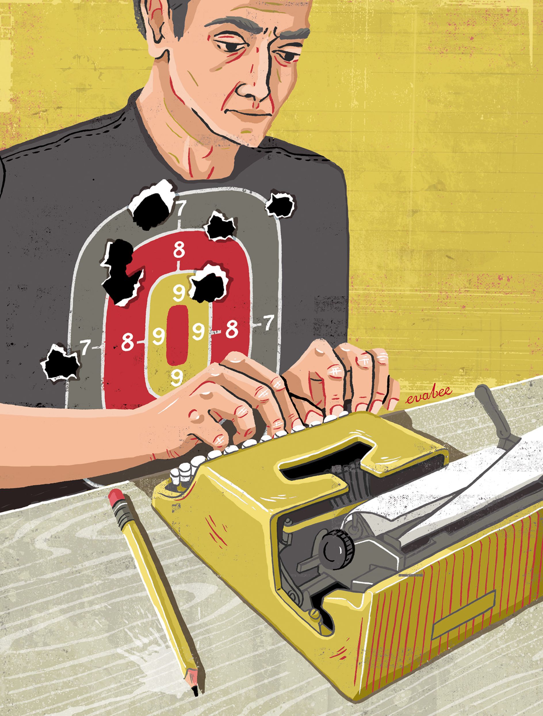 Arresting illustrations with pleasing textures and details by Eva Bee ...