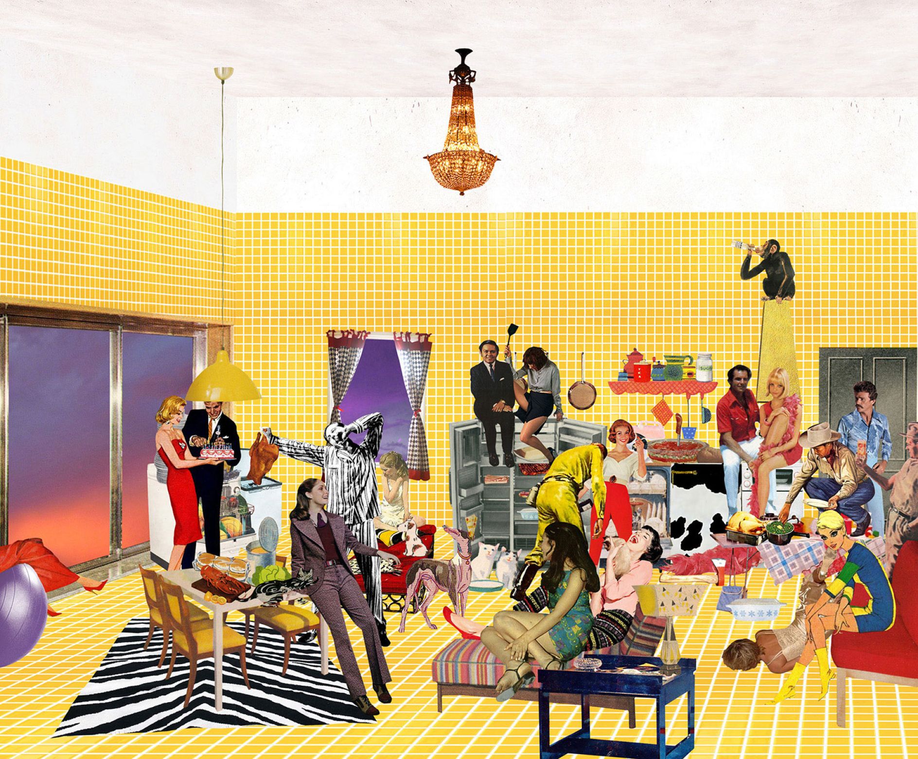 The gigantic party that contains a thousand layers of drunken ...