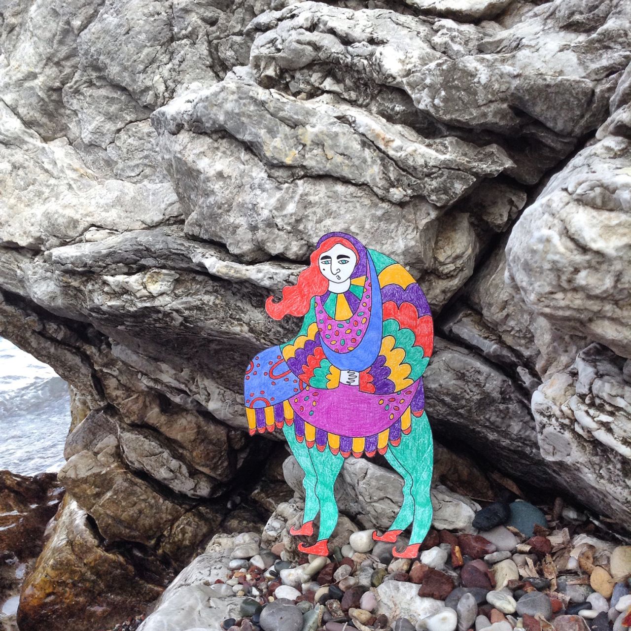 Nature: Illustrator collaborates with the great outdoors to bring ...