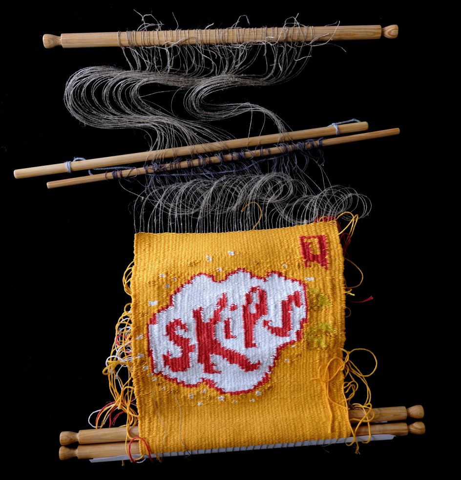 Handwoven crisp packets by Alexandra Lucas celebrate the simple ...