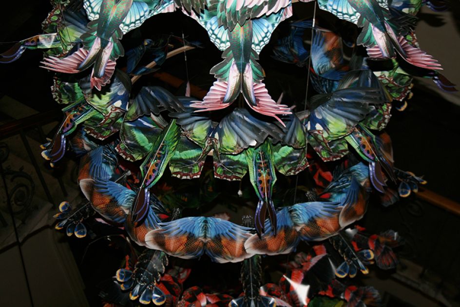 Flamboyant Flock of Flurry at Somerset House | Creative Boom