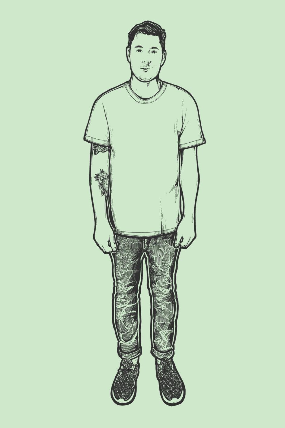 Founders & Workers: Adam Pointer's drawings of people who have started ...