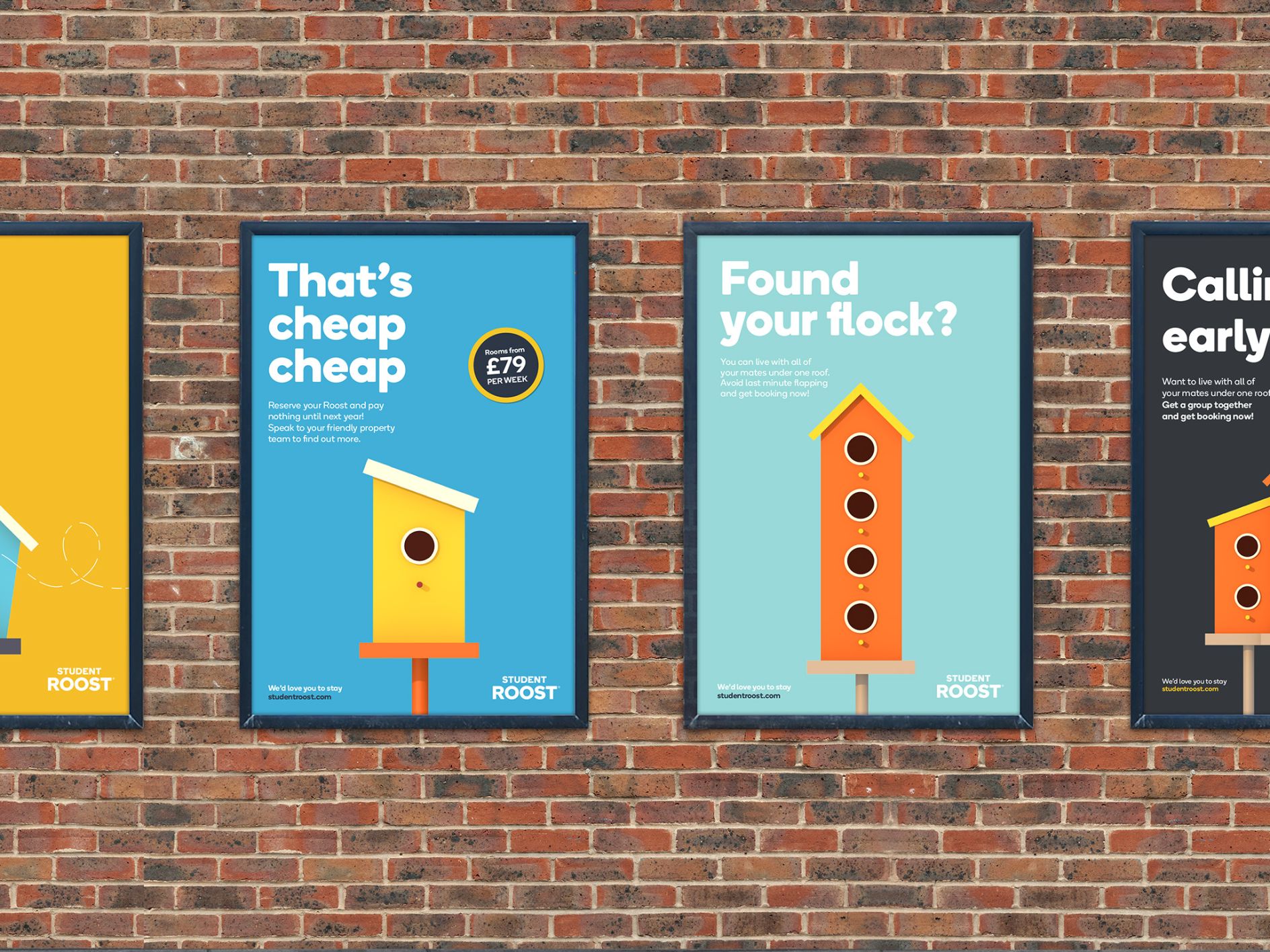 SomeOne brings students home to Roost with bright and upbeat branding ...