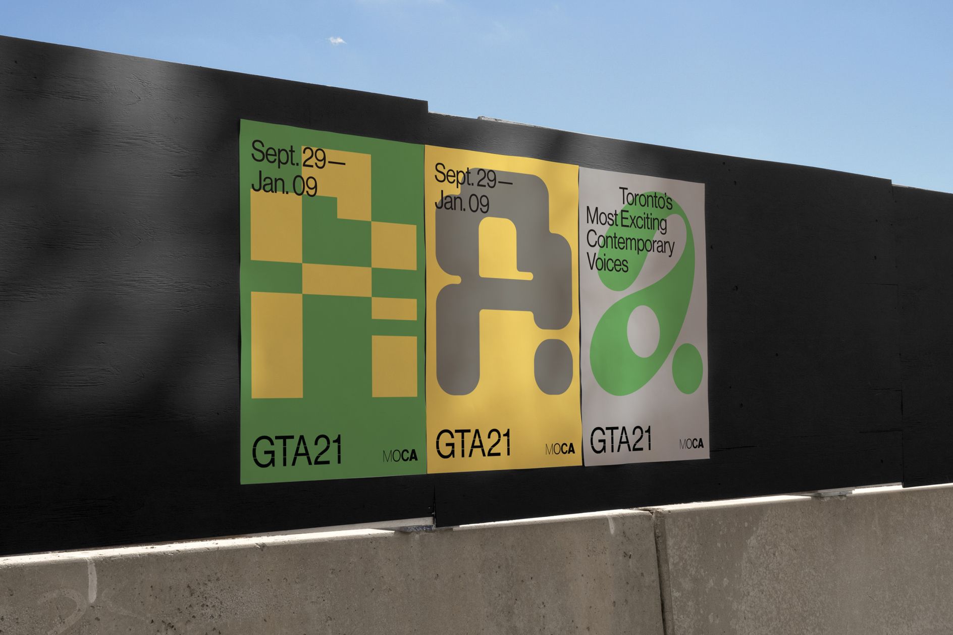 Blok's identity for a landmark show honours Toronto's local artists and ...