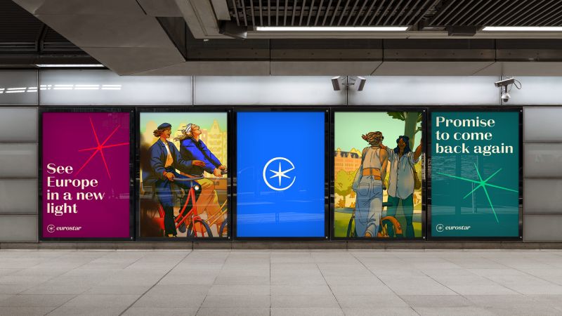 DesignStudio rebrands Eurostar to spark new opportunities through train ...