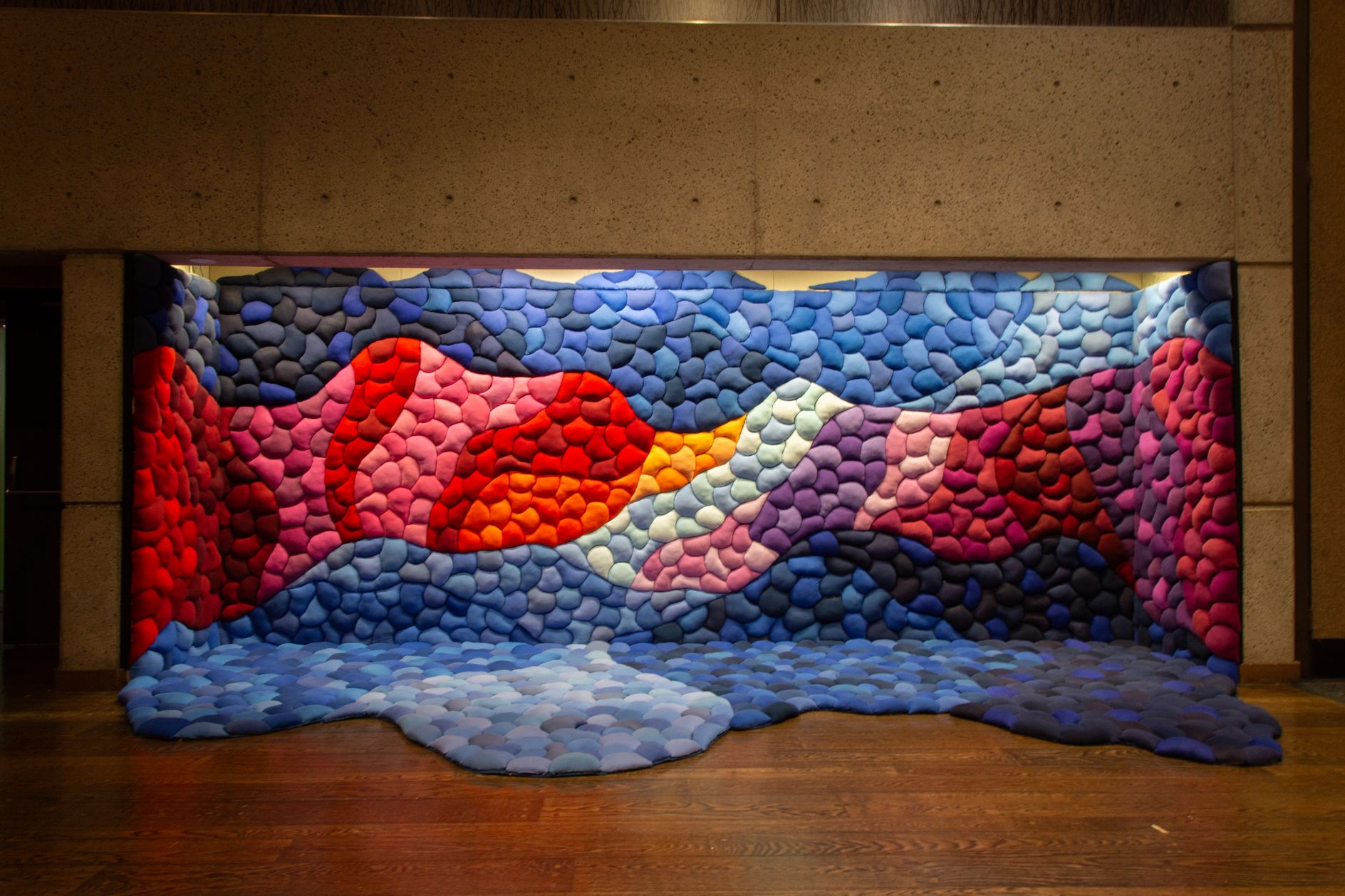 Sienna Martz unveils an immersive, sustainable fibre arts installation ...