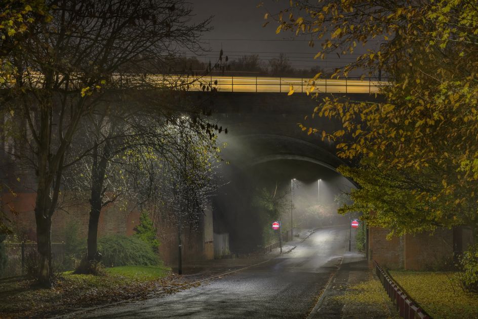 Atmospheric photographs of Manchester and Salford at night, inspired by ...