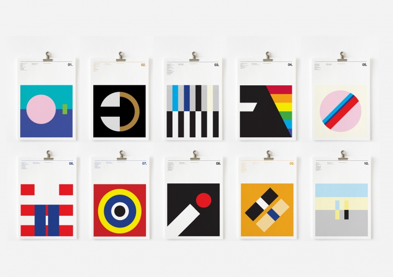 Minimalist Music: Classic album covers broken down into minimalist ...