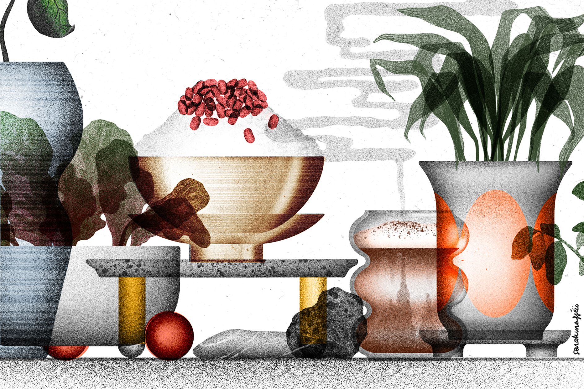 Sarah Mafféïs illuminates everyday moments through texture, tone and ...