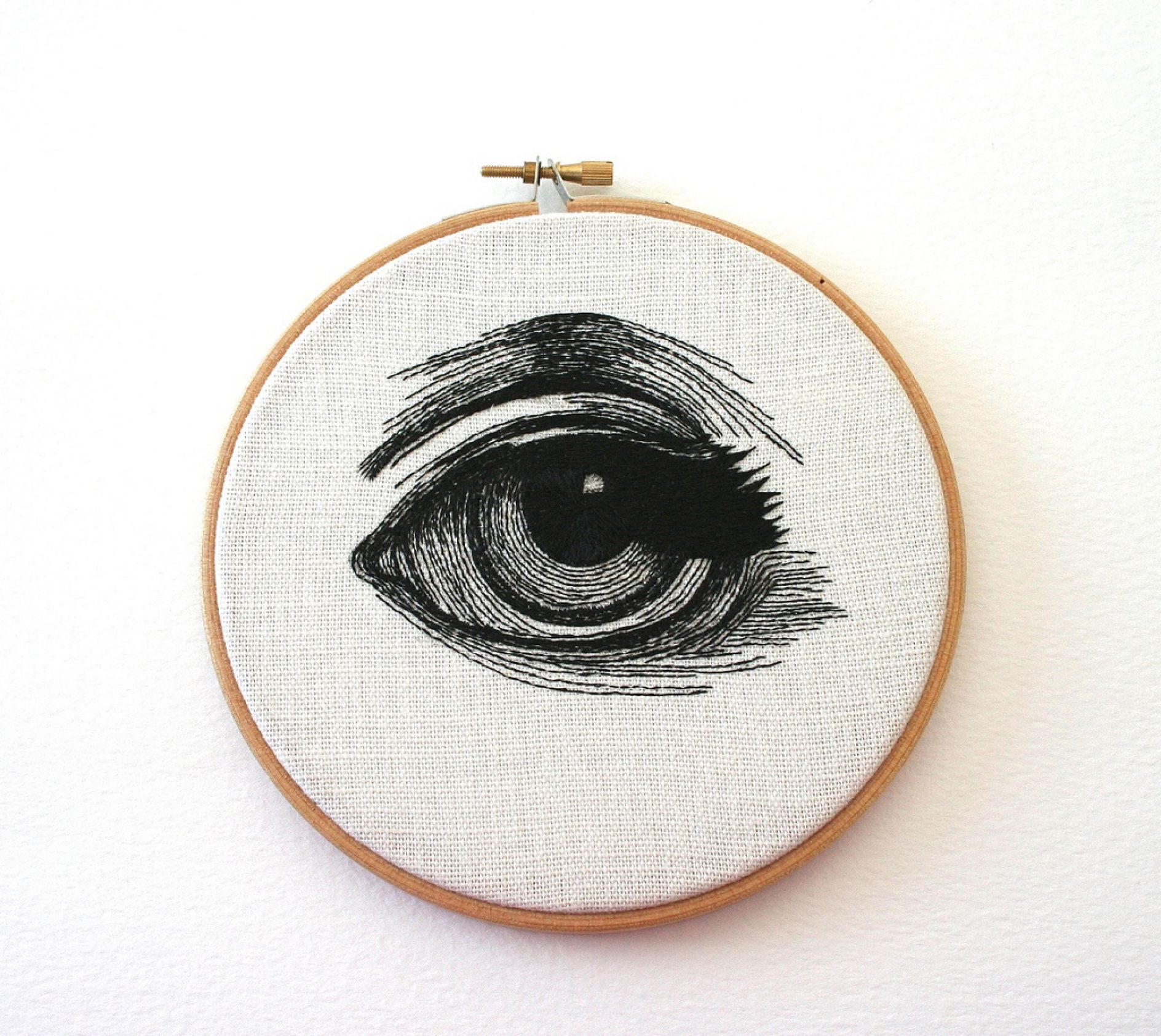 Eye of the Needle: Artist embroiders stunning textile illustrations of ...