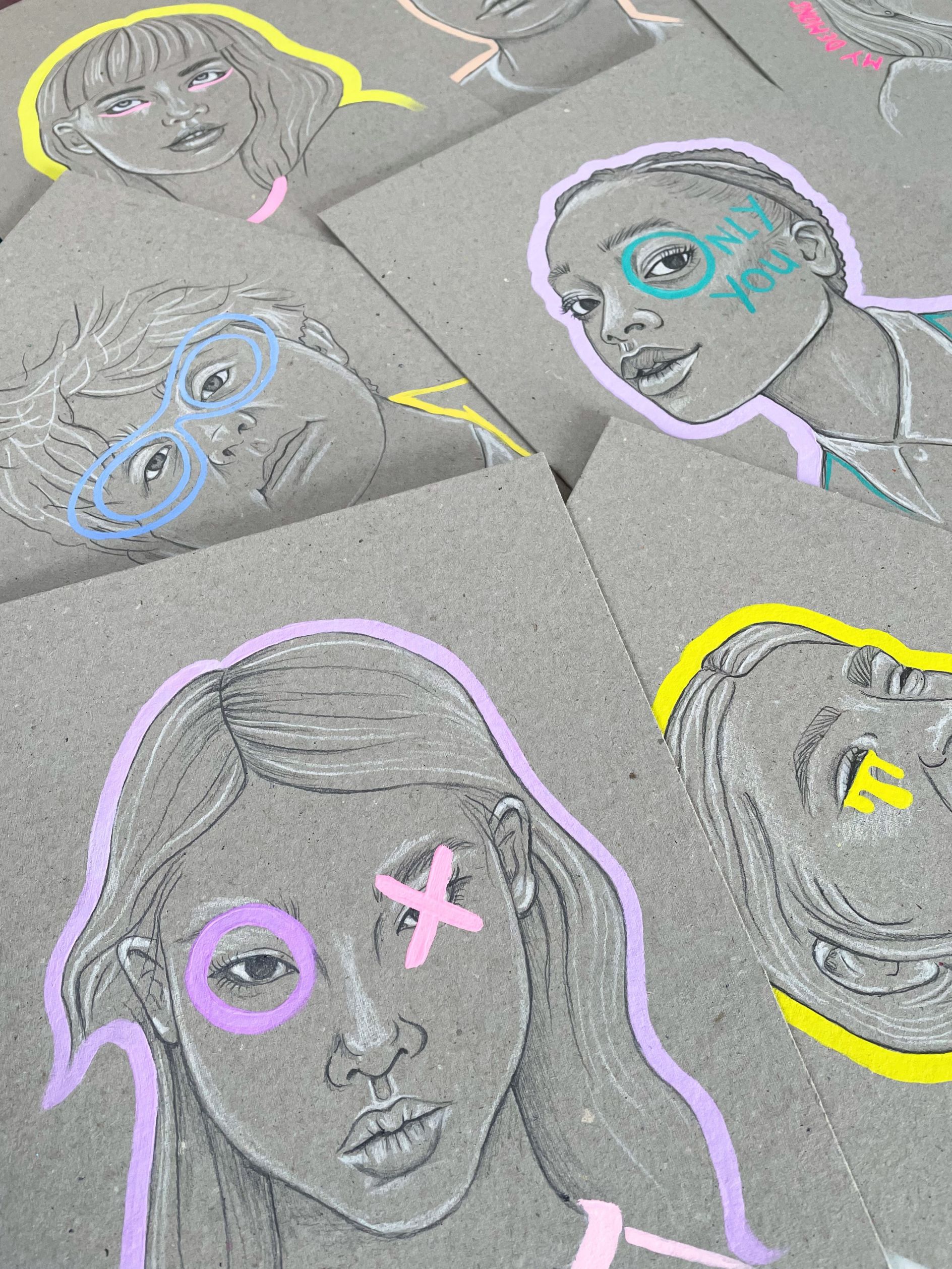 Artist Sarah Peters pushes the boundaries of her style with her 50 ...