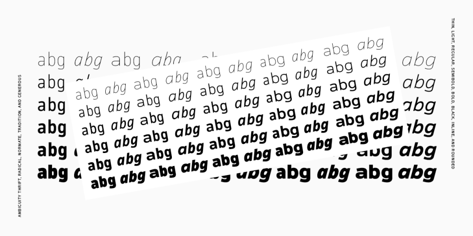 Monotype's next typeface Ambiguity is contentious, confrontational and ...