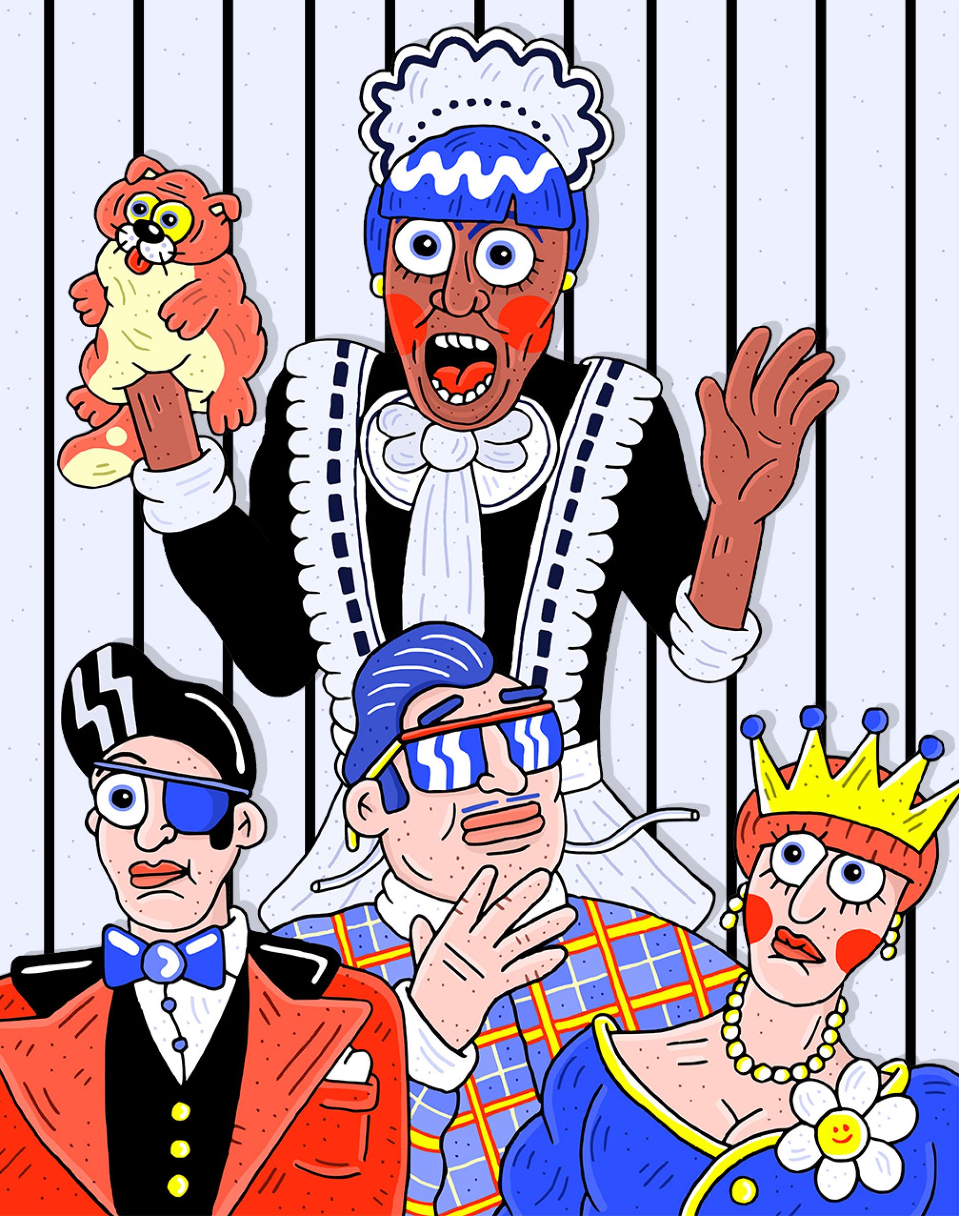 Sam Taylor's gritty, bold and purposefully silly illustrations ...