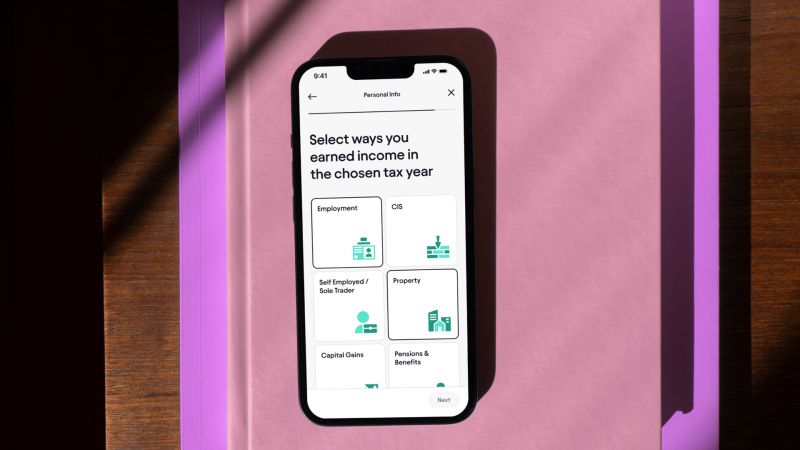 Output's brand identity for tax app Pie takes the stress out of money management | Creative Boom