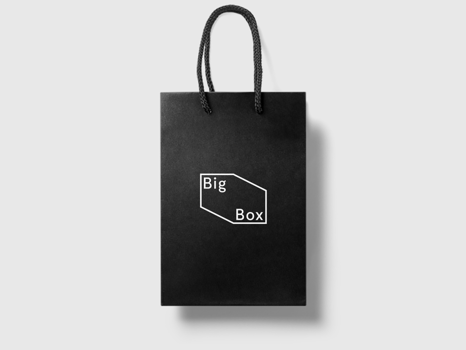 Big Box tries on a clean and minimalist identity for its new clothing ...