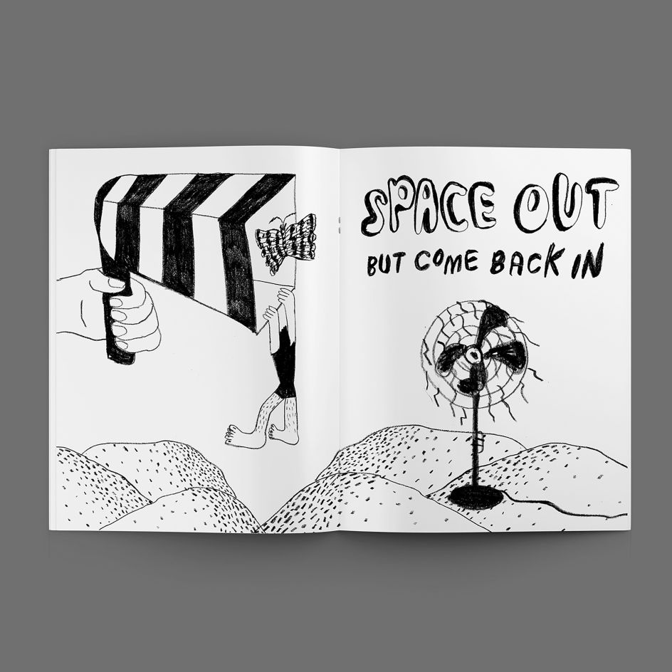 Illustrator Miranda Bruce's latest zine explores the heightened anxiety ...