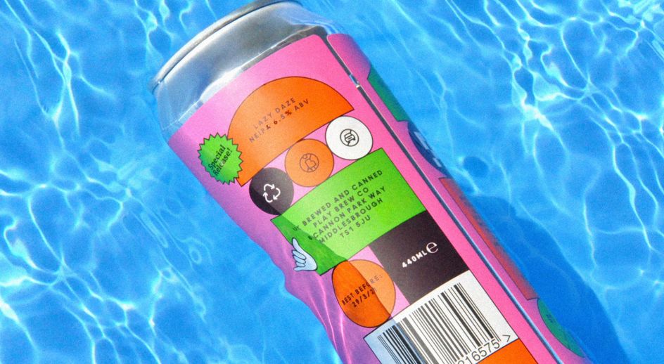 Alphabet's cheerful packaging for Play Brew Co's latest 'special ...