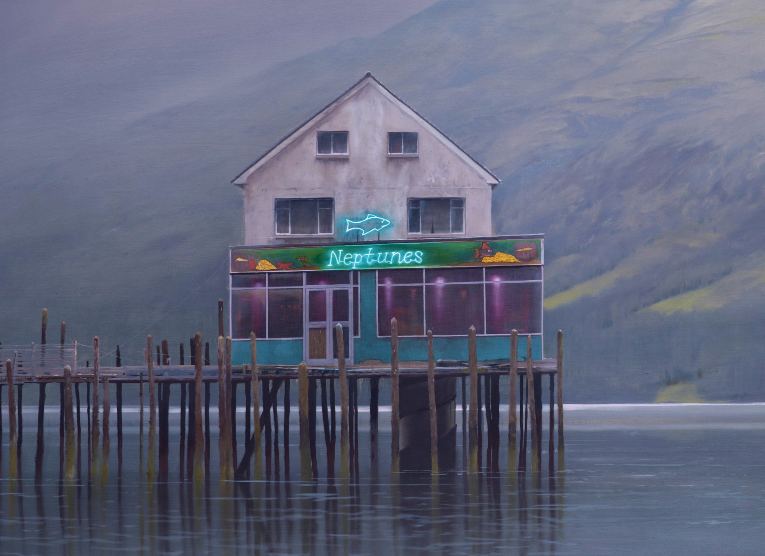 Andrew McIntosh subverts Romanticism in his new paintings of ...