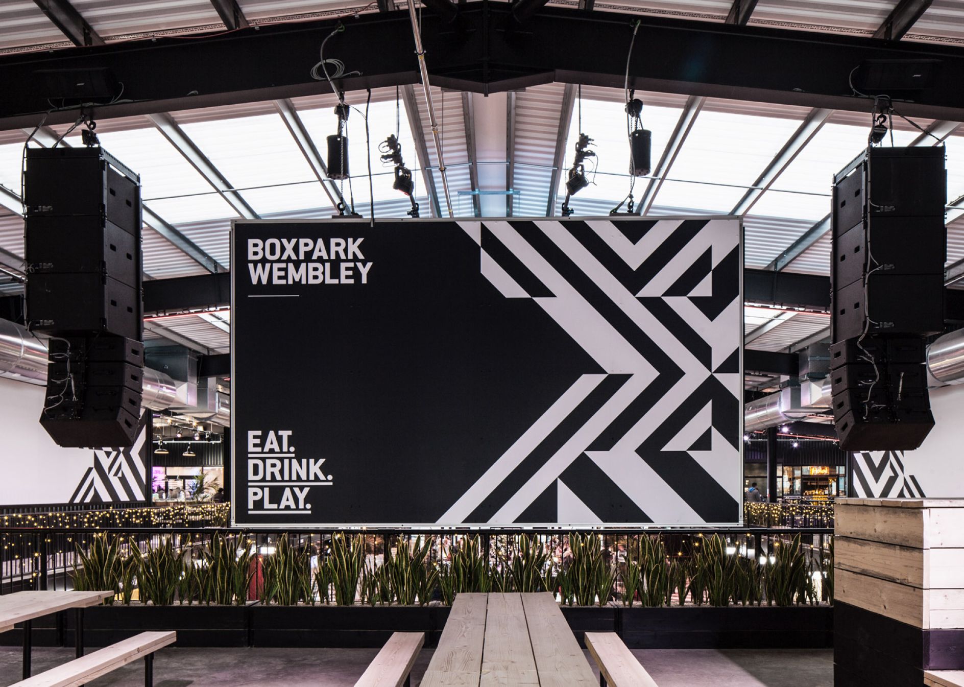 Boxpark Wembley gets a new identity and launch campaign courtesy of ...