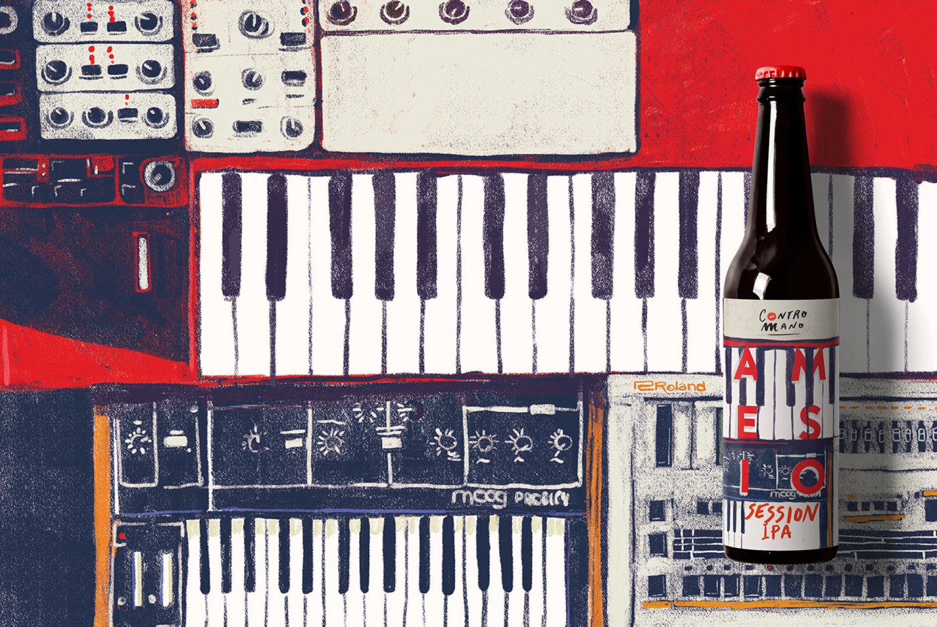 Contromano Beer gets bold and bright new brand identity courtesy of ...