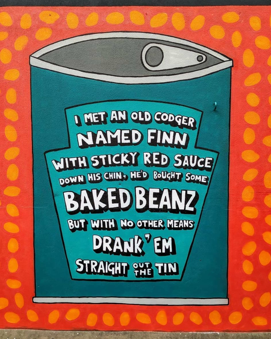 Angry Dan gives us a sneak peek at his latest limerick paintings full ...