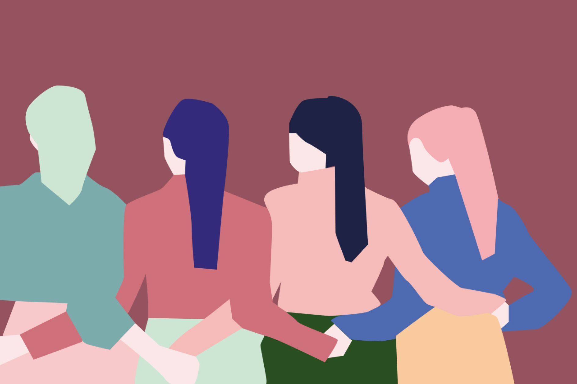 Girls are Back in Town: Helena Ravenne's lush illustrations of female ...