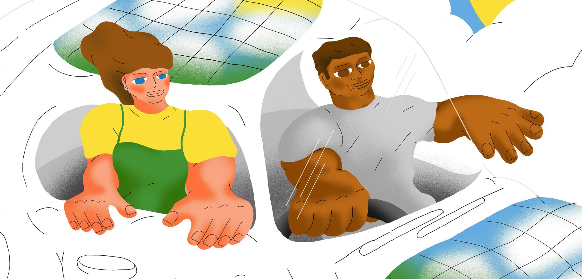 Illustrator Alex Ram makes a big impact with small moments | Creative Boom