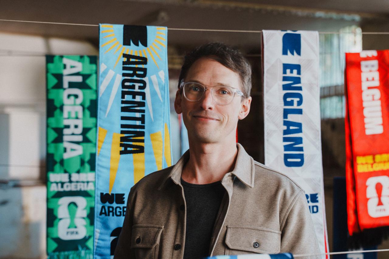 How a Leeds studio designed nearly 200 World Cup scarves for a global ...