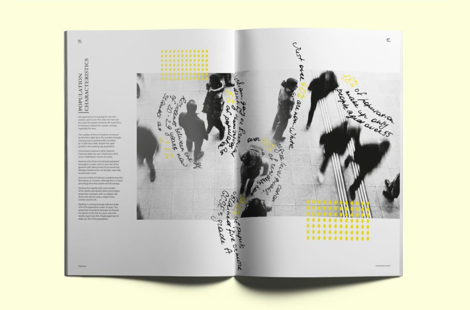 18 'non-boring' corporate reports designed by graphic design students ...