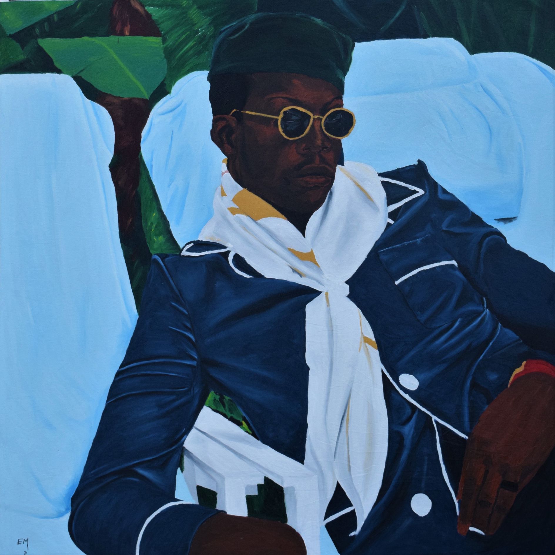 Matthew Eguavoen's figurative paintings spark important conversations ...