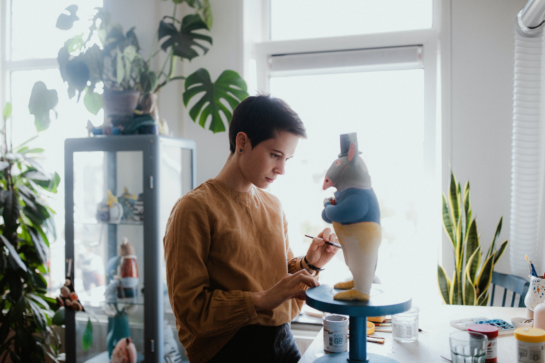 Nastia Calaca on her charming animal sculptures, and the joy of ...