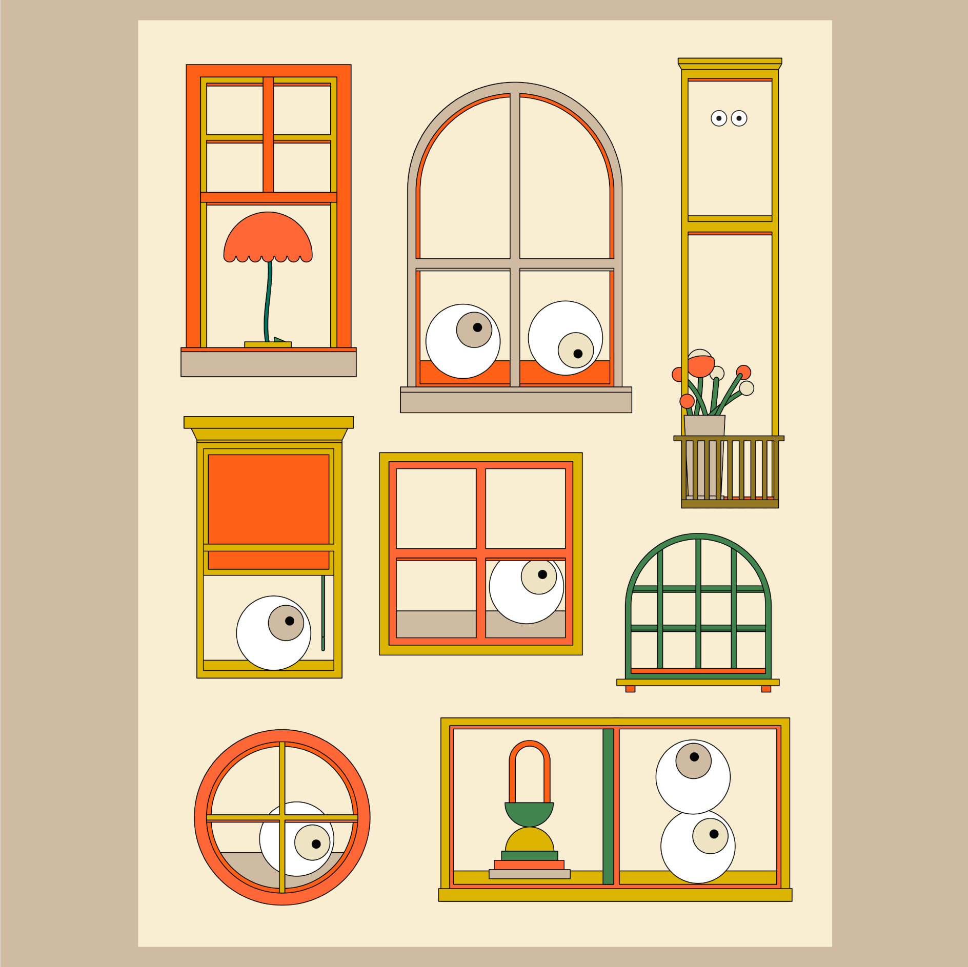 Yoyo captures life's big and small moments in her quirky eyeball ...