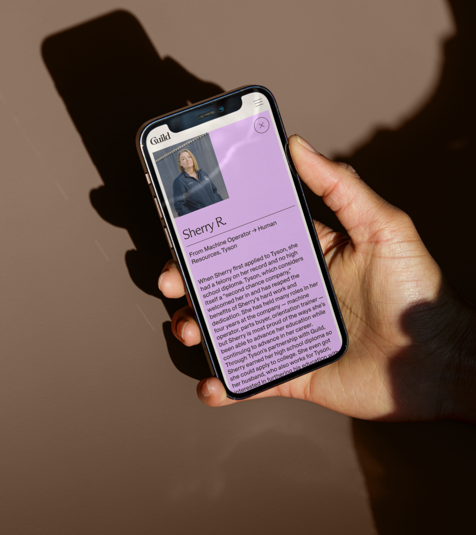 Athletics designs new website for Guild to help share inspiring career ...