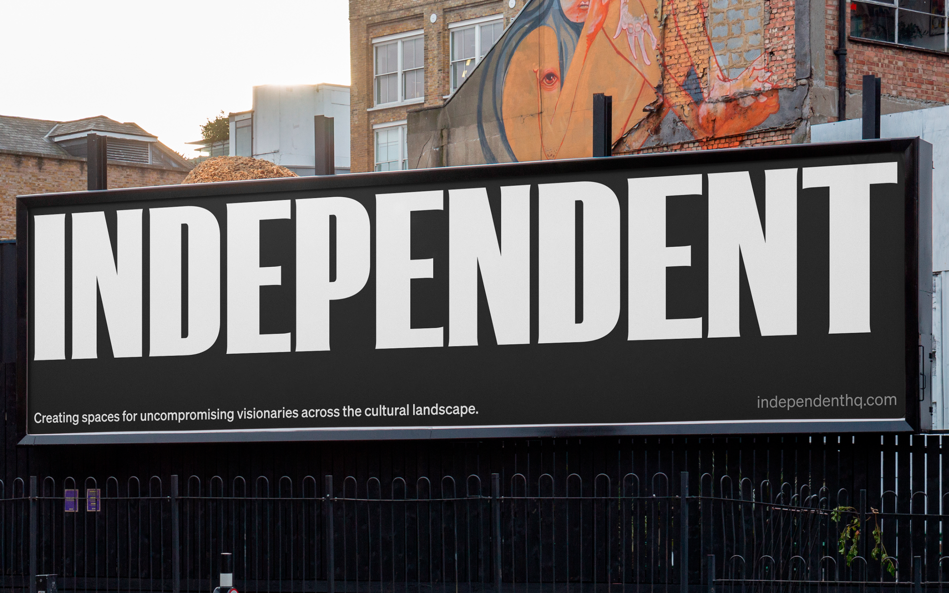 Art fair Independent’s new identity takes cues from NYC signage ...