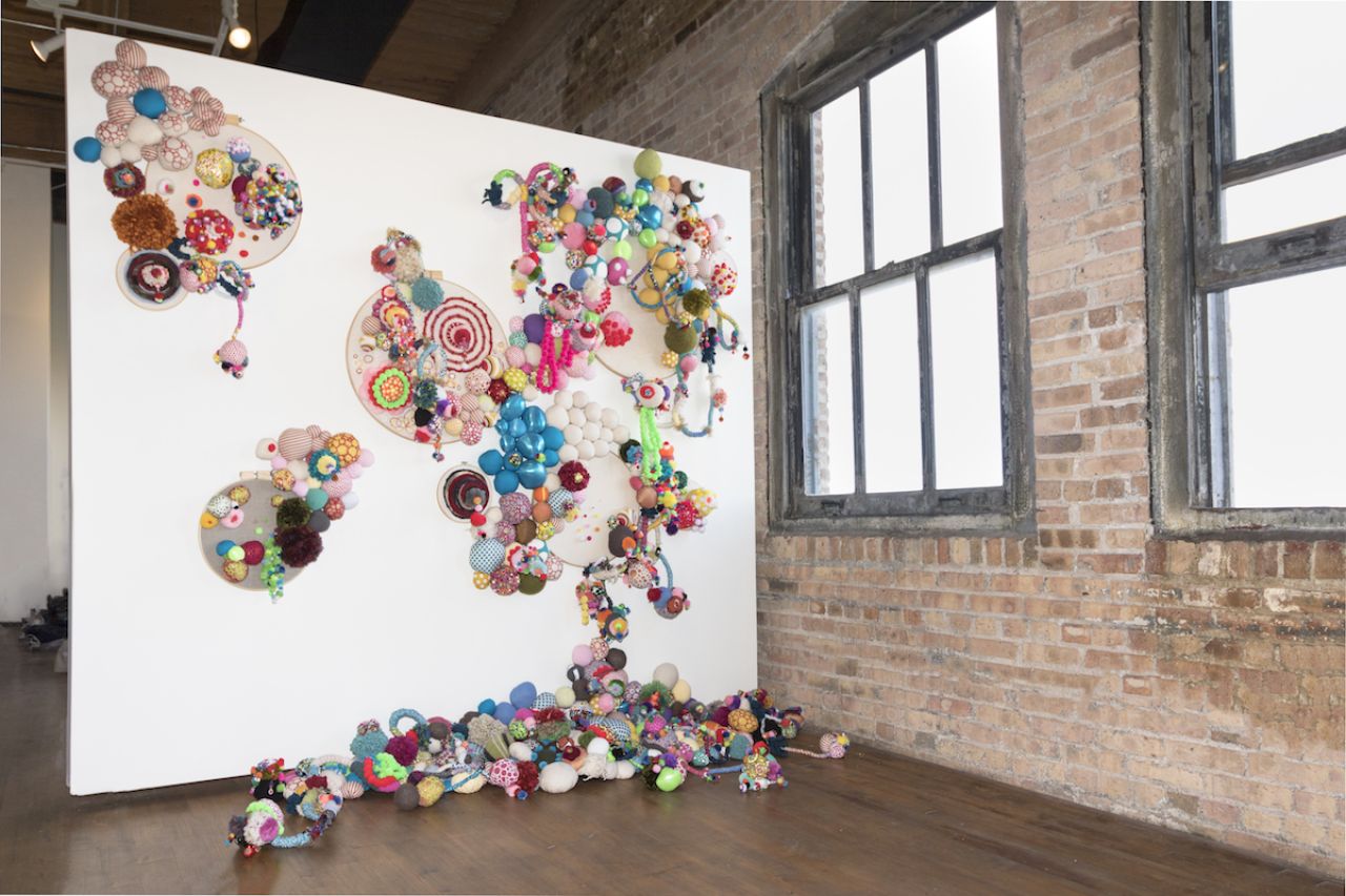 Colourful 2D works inspired by underlying rhythms and patterns of ...