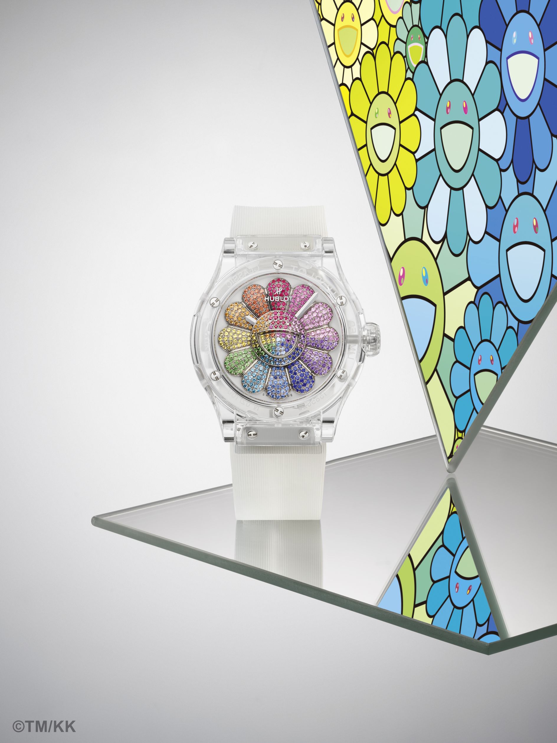 Takashi Murakami's iconic smiling flowers have been transformed into a ...