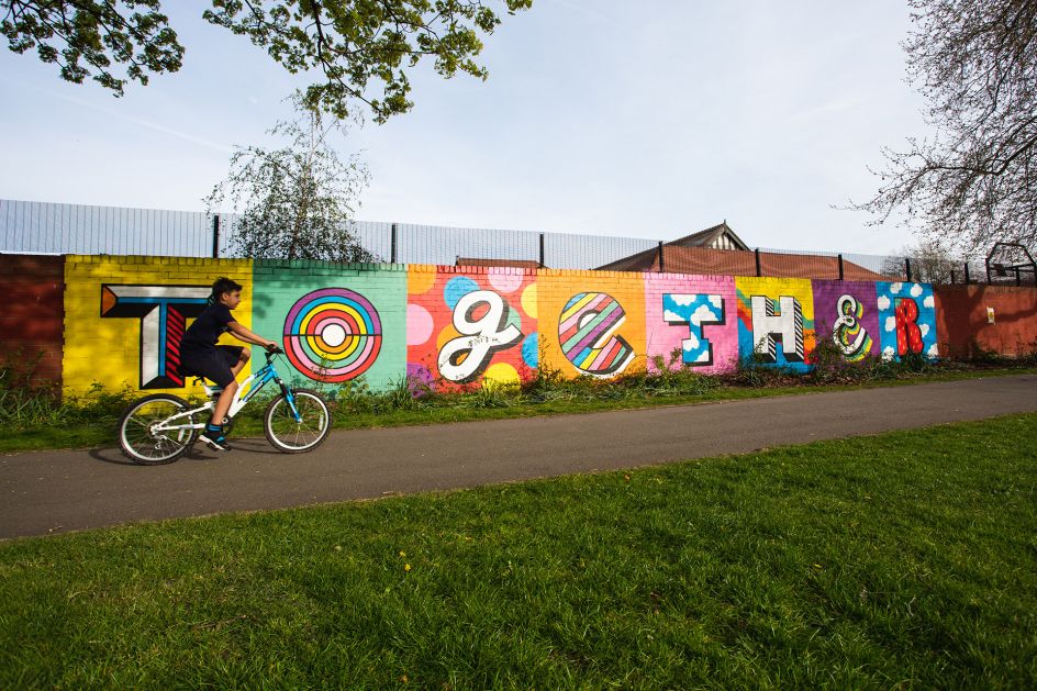 Together We Are One is the joyful message in a new art trail in ...