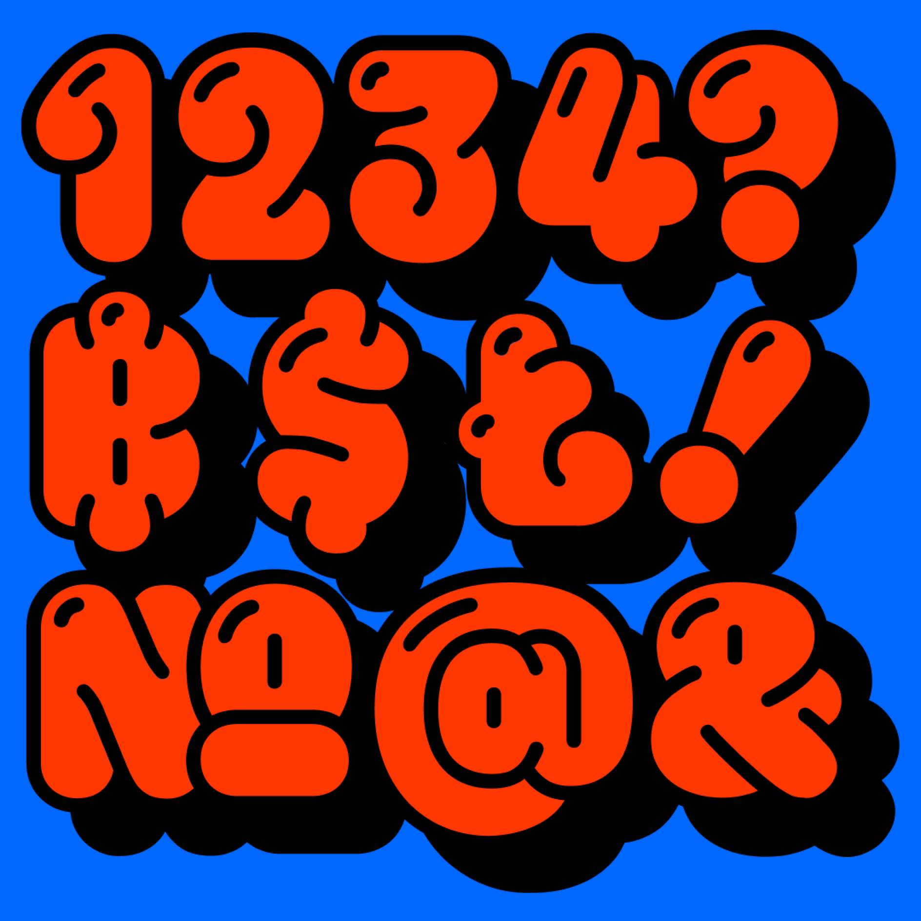 Grilli Type new typeface GT Maru is a wild and wonderful collision of ...