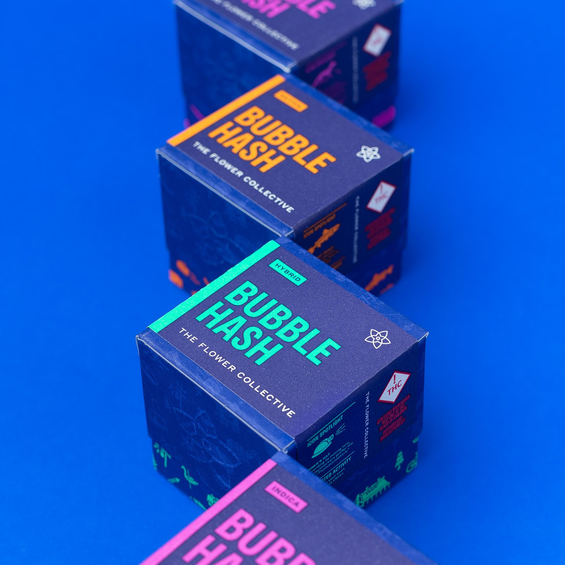 The Flower Collective branding is inspired by a 'cannabis-induced state ...