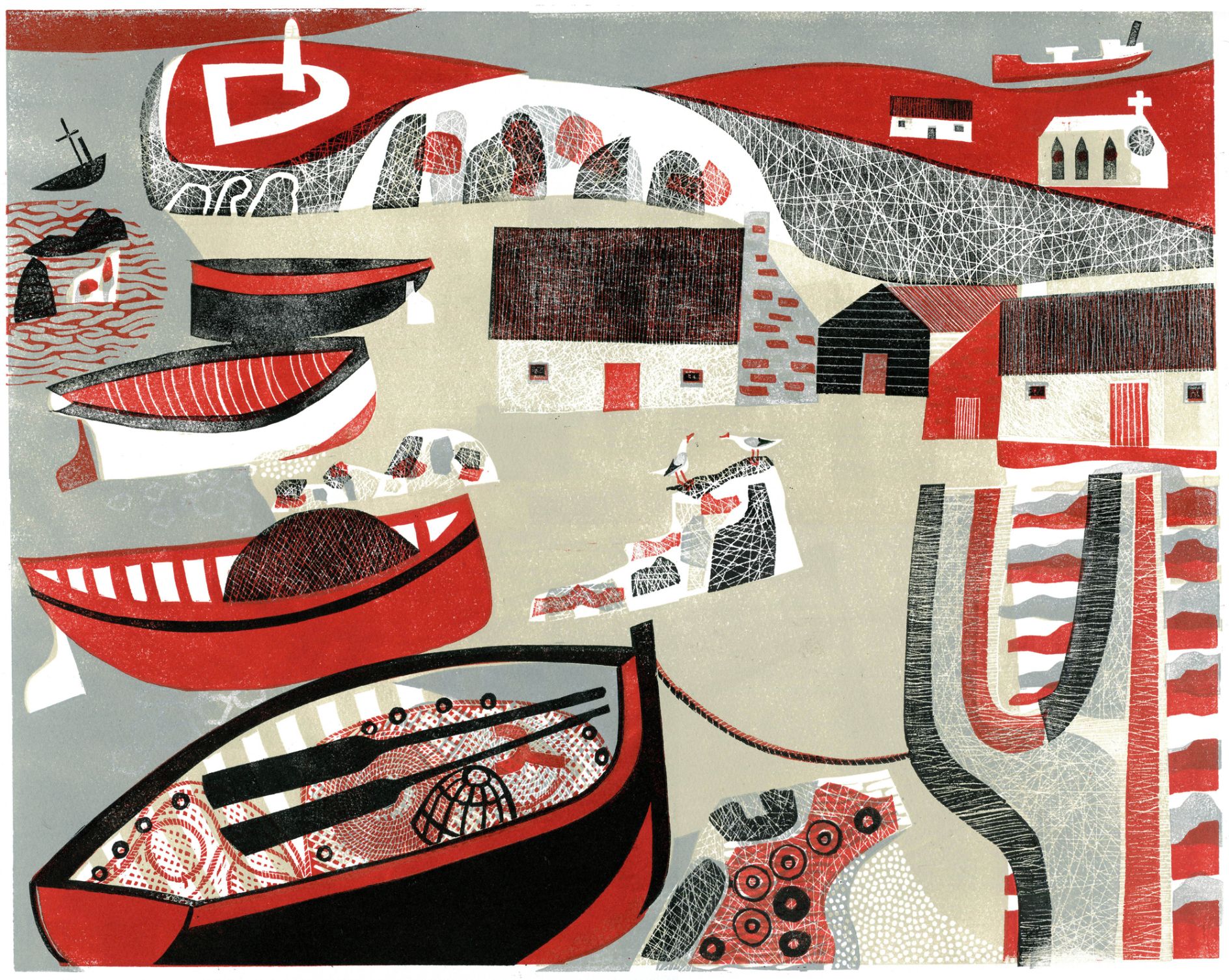 Melvyn Evans pays tribute to the Yorkshire landscape and coastline with ...