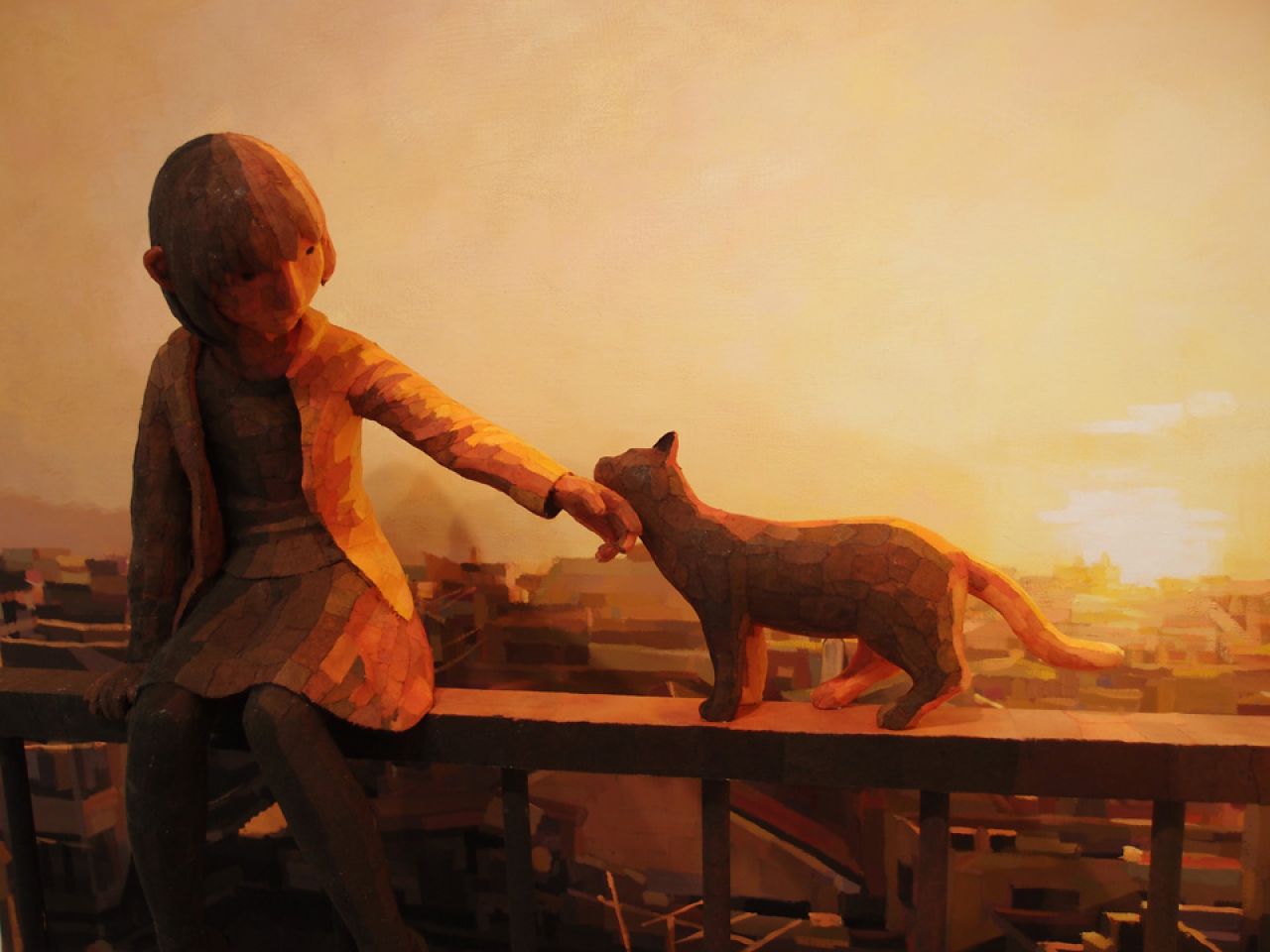 Artist Shintaro Ohata blends sculptures and paintings to create 3D ...