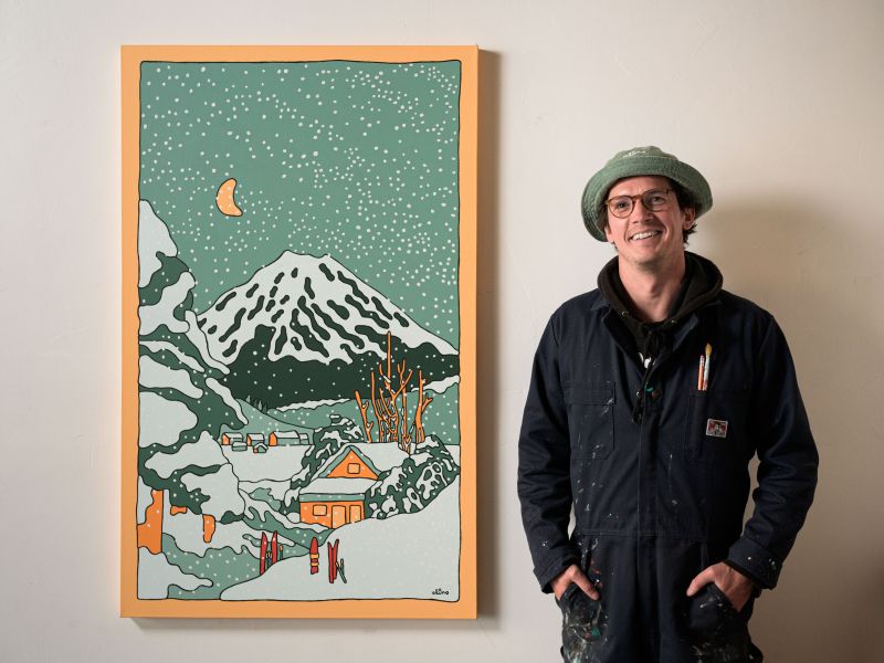 Alimo illustrates everyday moments to create a dialogue with audiences ...