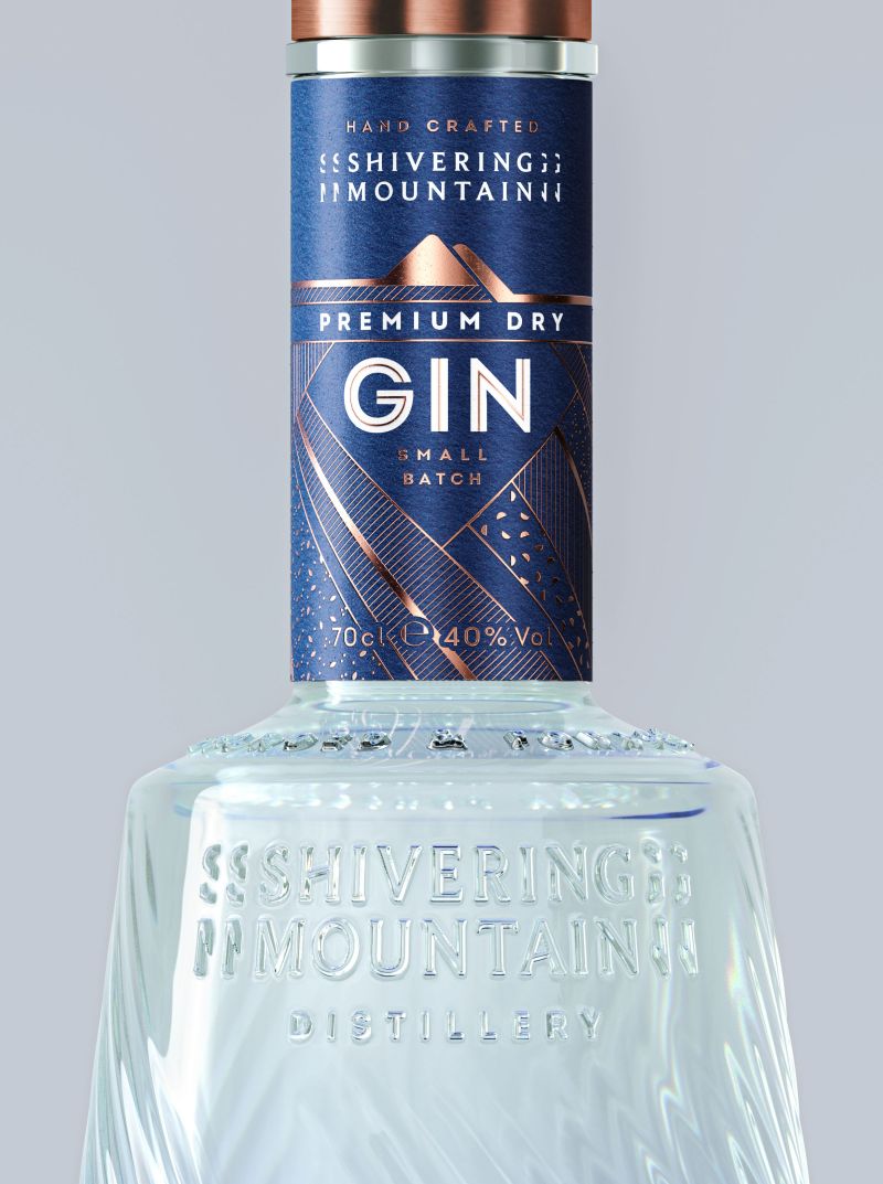 The Allotment raises gin branding to Peak perfection | Creative Boom