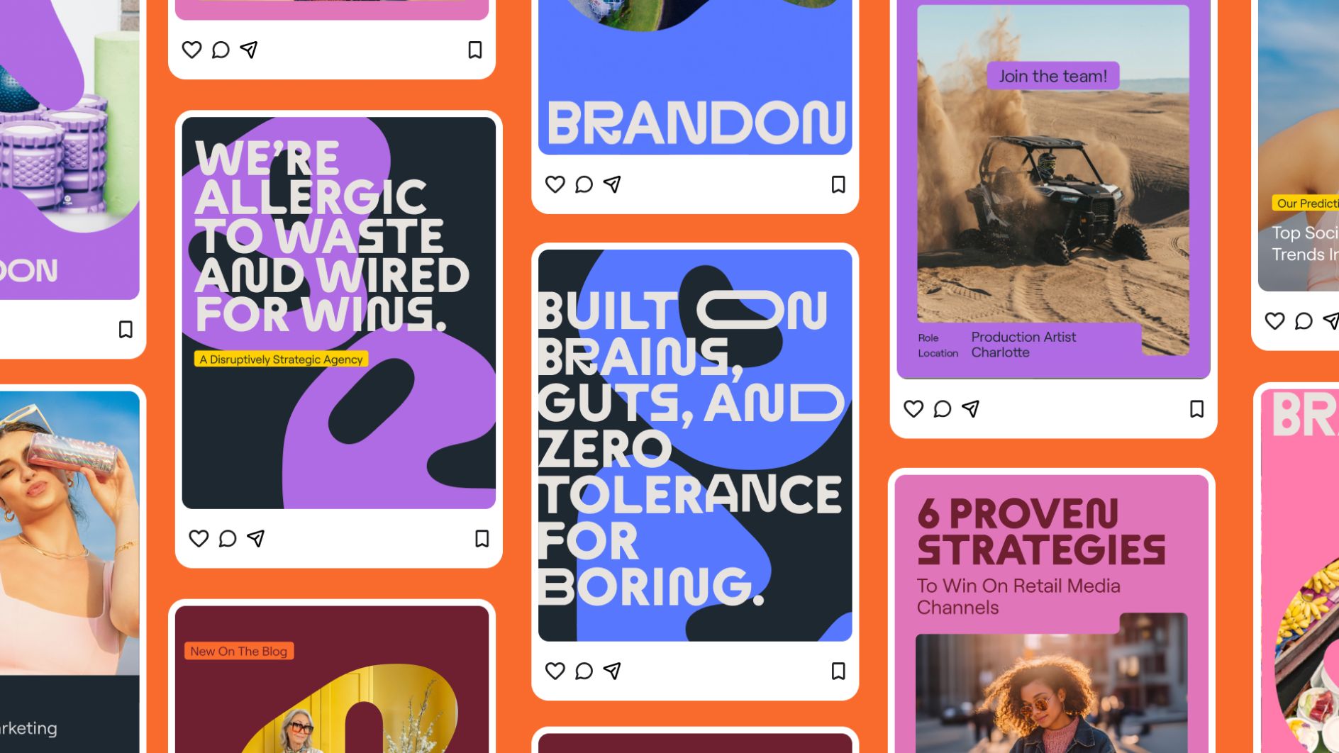 Brandon drops the agency speak with new identity | Creative Boom