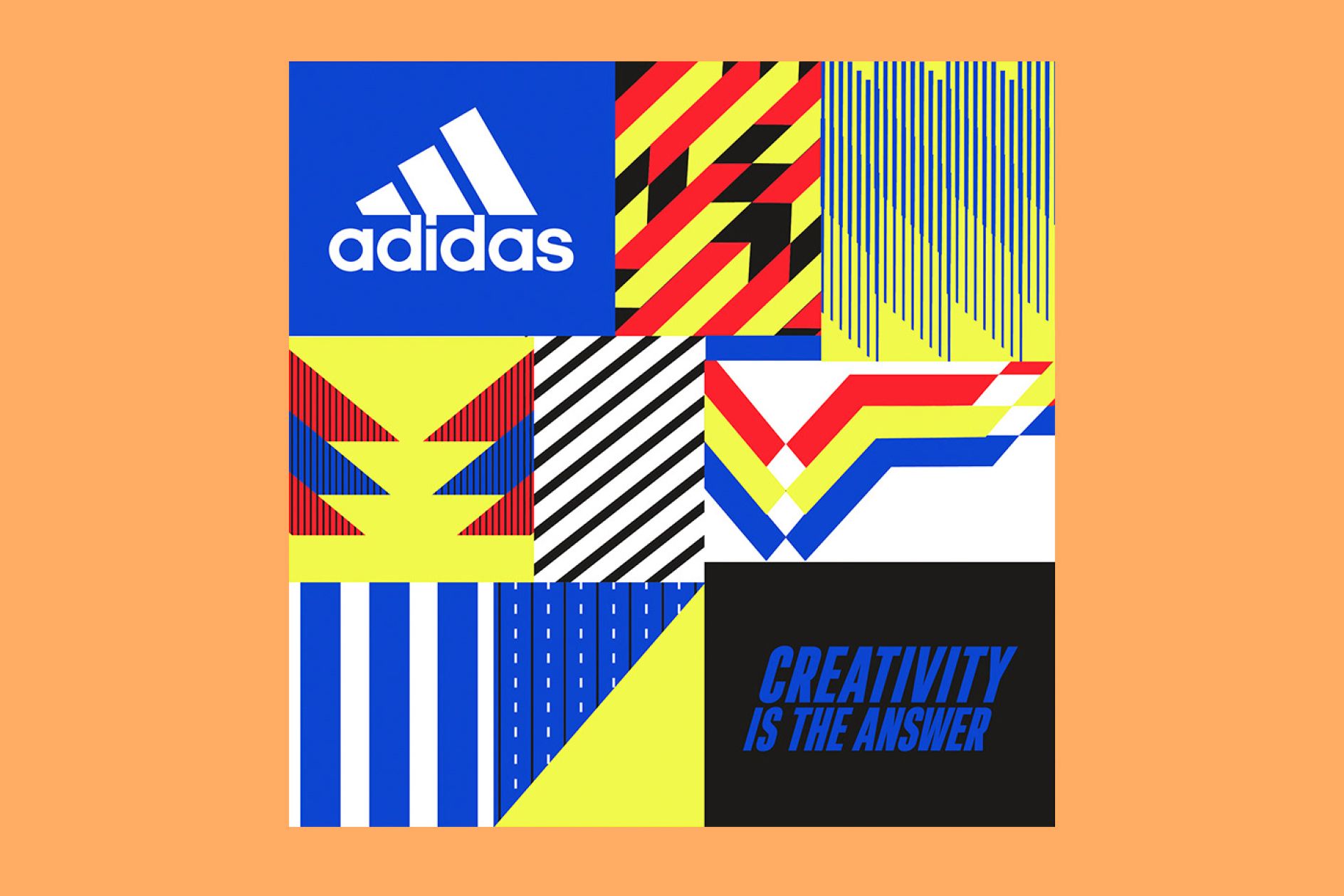 Gordon Reid's illustrations for Adidas London that take inspiration ...