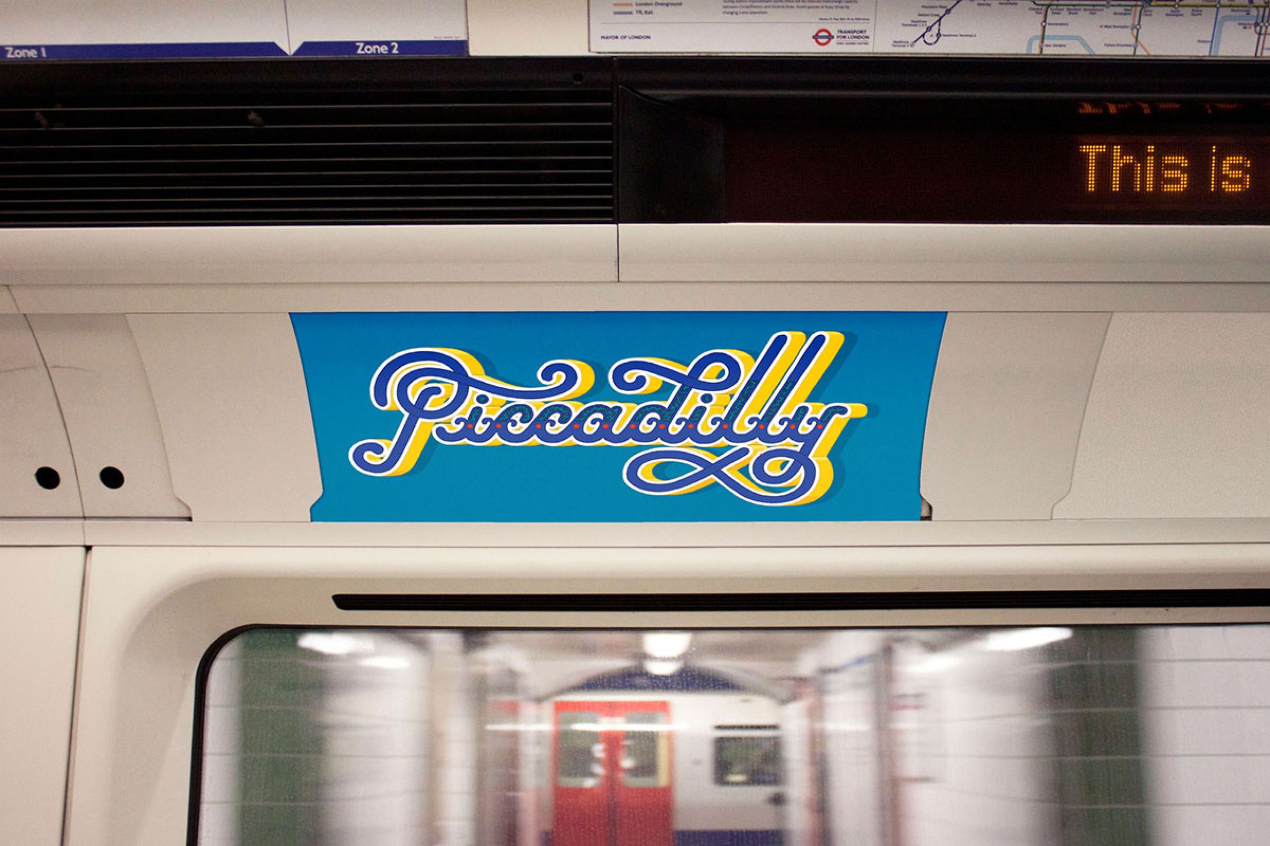 Hand-lettered illustrations reflect distinct personalities of London ...